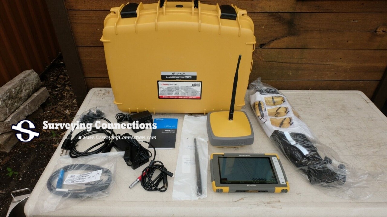 Buy Now: Topcon HiPer VR Rover Receiver + FC-6000 UHF Kit